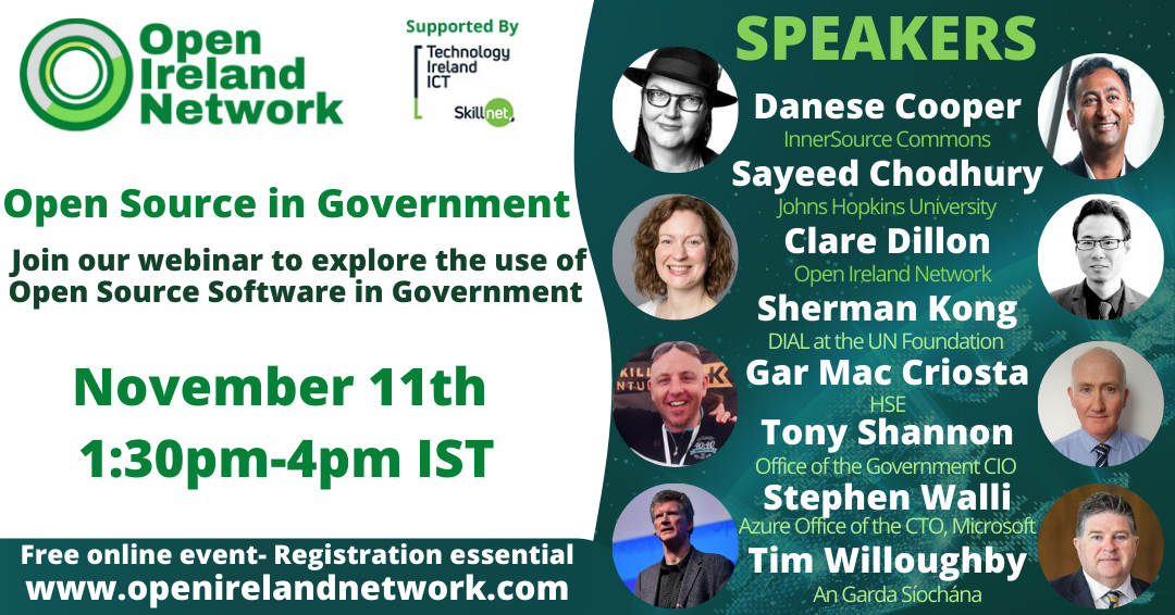 Open Source in Government Webinar – GovCampConnect